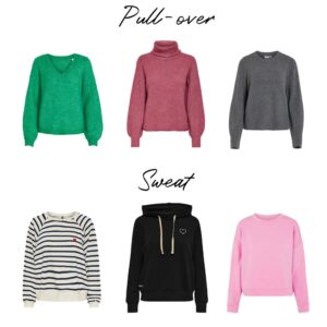 Quelle est la différence entre un pull et un sweat